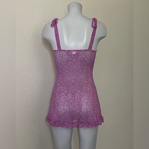 Cotton Candy | Intimates & Sleepwear | Sheer Cotton Candy Nighty Set ...